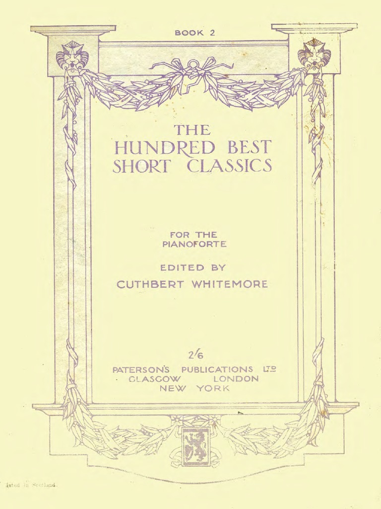 The Hundred Best Short Classics Capa Pdf Pdf