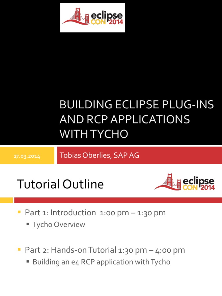 Tycho Tutorial - Introduction | PDF | Eclipse (Software) | Cross Platform Software