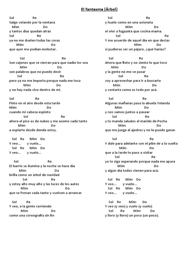 El Fantasma - Arbol | PDF