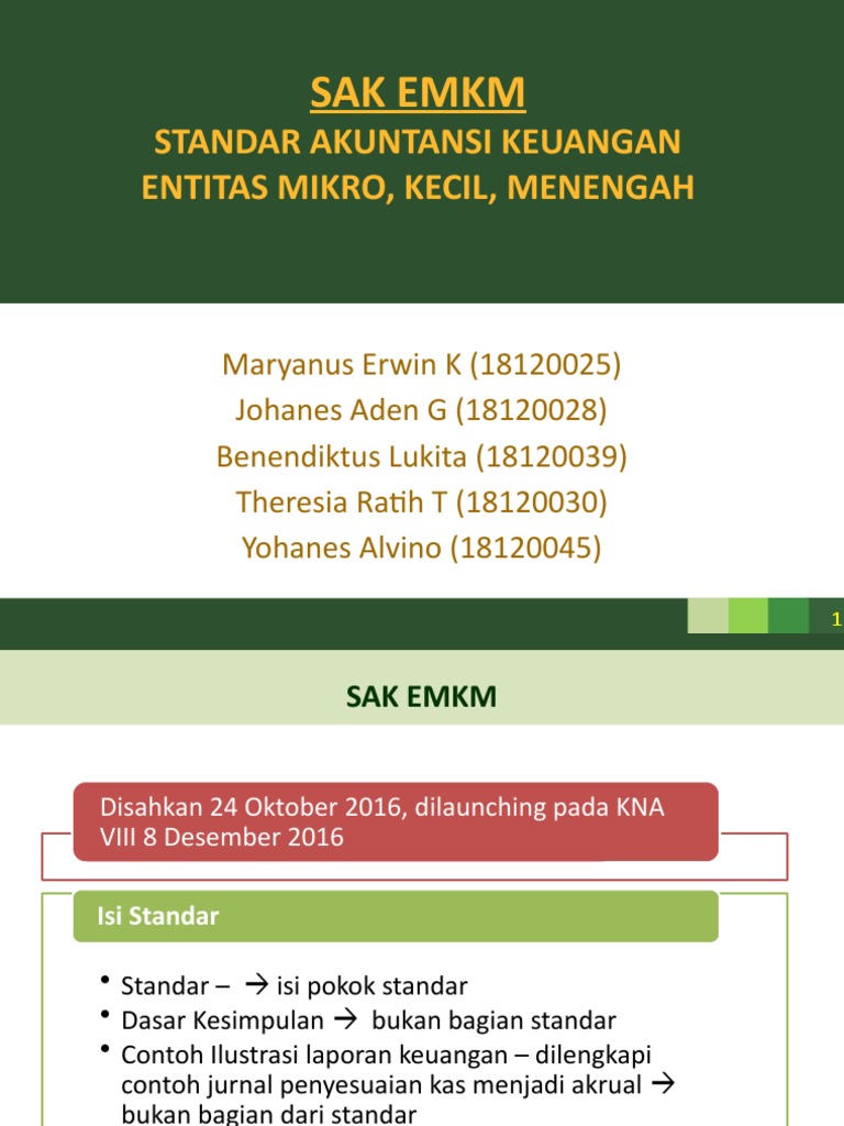Kelompok 10 - Sak Emkm | PDF