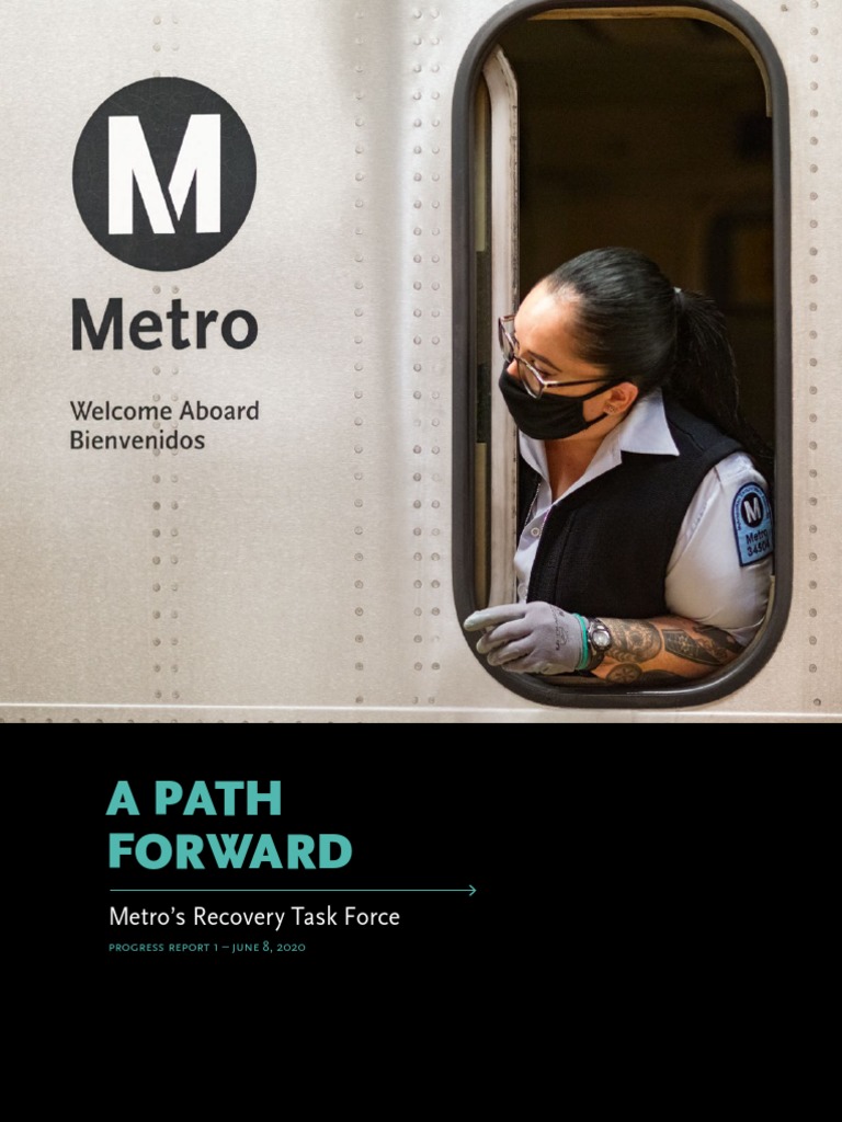 Metro Task Force Recovery Report June 2020 | PDF | Telecommuting ...
