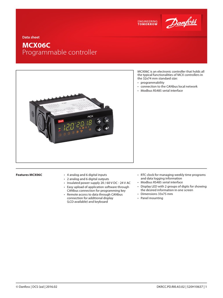 MCX06C DS DKRCC - Pd.ri0.a3.02 Az PDF | PDF | Power Supply ...