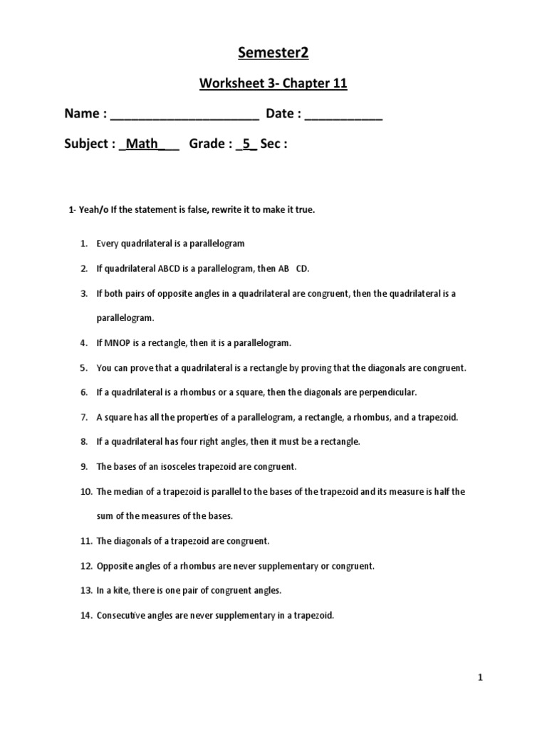 Worksheet Geometry Grade 4 | PDF