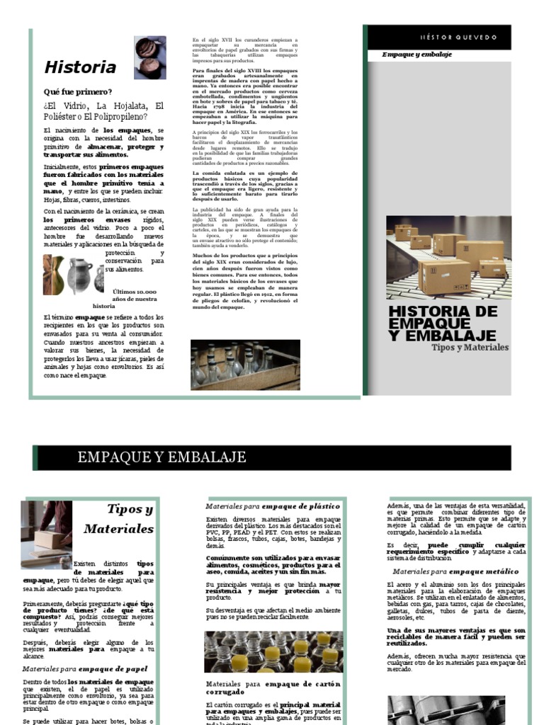 Triptico | PDF | Cartón | Papel