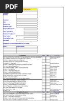 Roller Shutter Inspection Checklist | PDF | Door | Roof