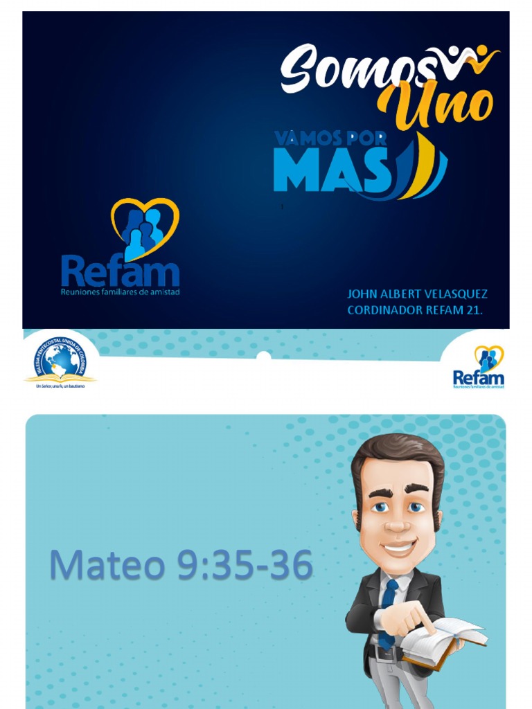 Sensibilización Refam | PDF | Ministerio de jesus | Jesús