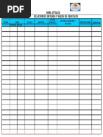 Formato Planilla Llegadas Tarde | PDF