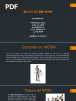 Formato NIOSH | PDF