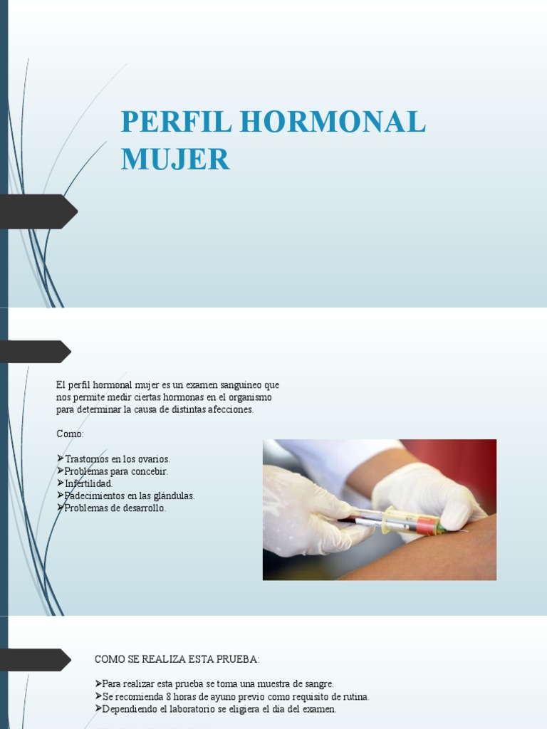 Perfil Hormonal Femenino | PDF | Ciclo menstrual | Hormona luteinizante