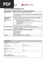 CIMB BizChannel Maintenance Form | PDF | Debit Card | Email