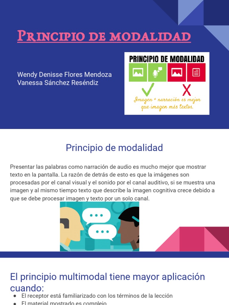 Principio de Modalidad | PDF
