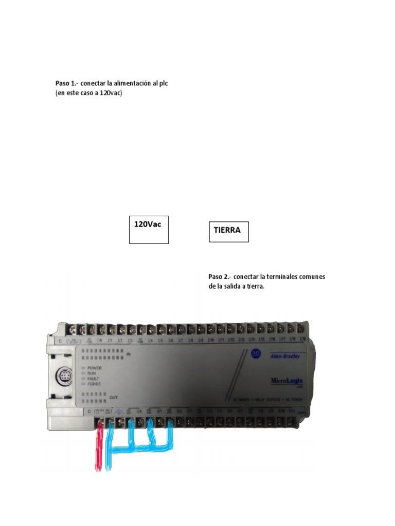 Conexiones Externas Del PLC | PDF