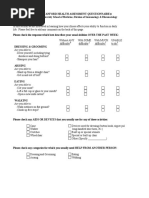 The Upper Extremity Functional Index | PDF | Clothing | Consumer Goods