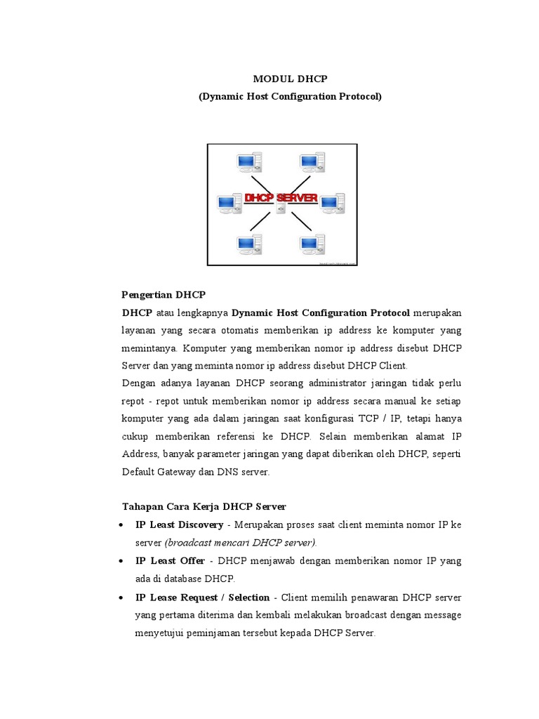 Modul DHCP | PDF