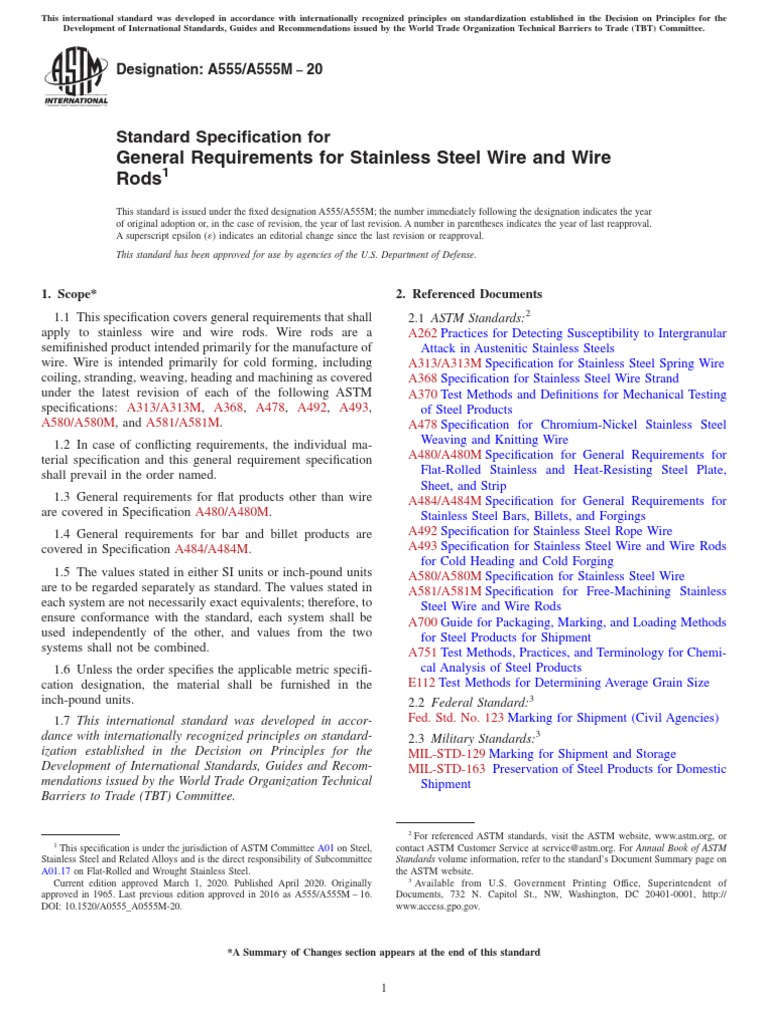 Astm A555 2020 | PDF | Electronic Data Interchange | Specification ...