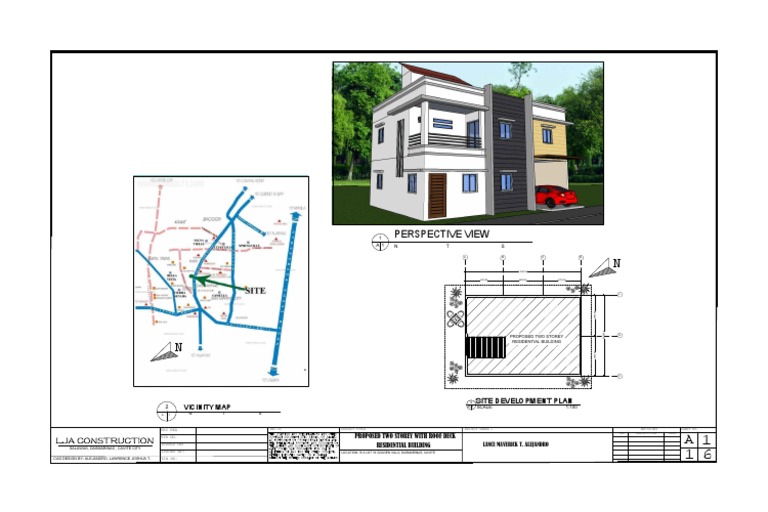 Perspective View: Vicinity Map | Download Free PDF | Buildings And Structures | Pedestrian ...