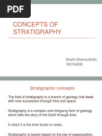 1. Basic principles of Stratigraphy | PDF | Stratigraphy | Rock (Geology)