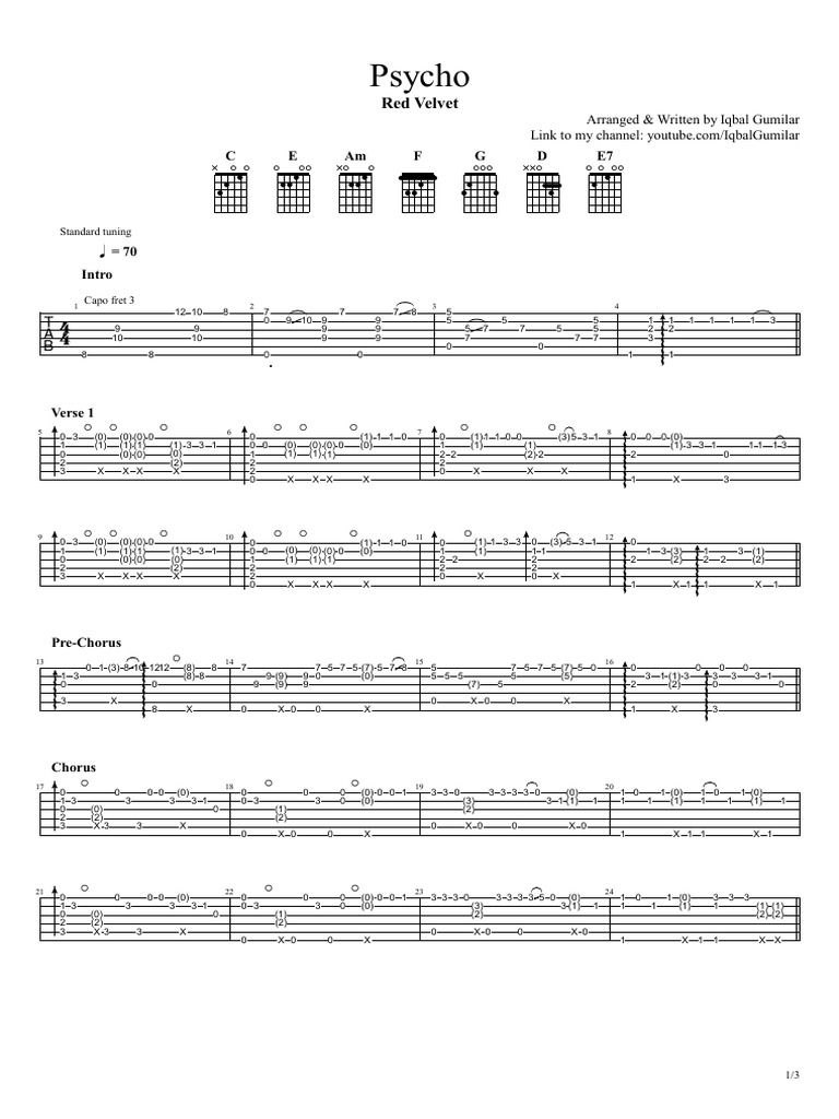 Psycho PDF | PDF | Musical Instruments | String Instruments