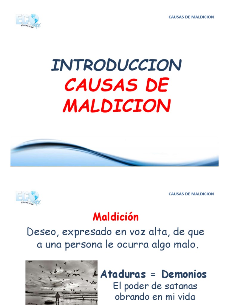 Introduccion A Las 12 Causas de Maldicion | PDF | Maldición | Contenido ...