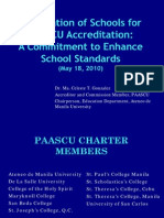 PAASCU Accreditation Levels Explained | PDF | Evaluation | Quality ...