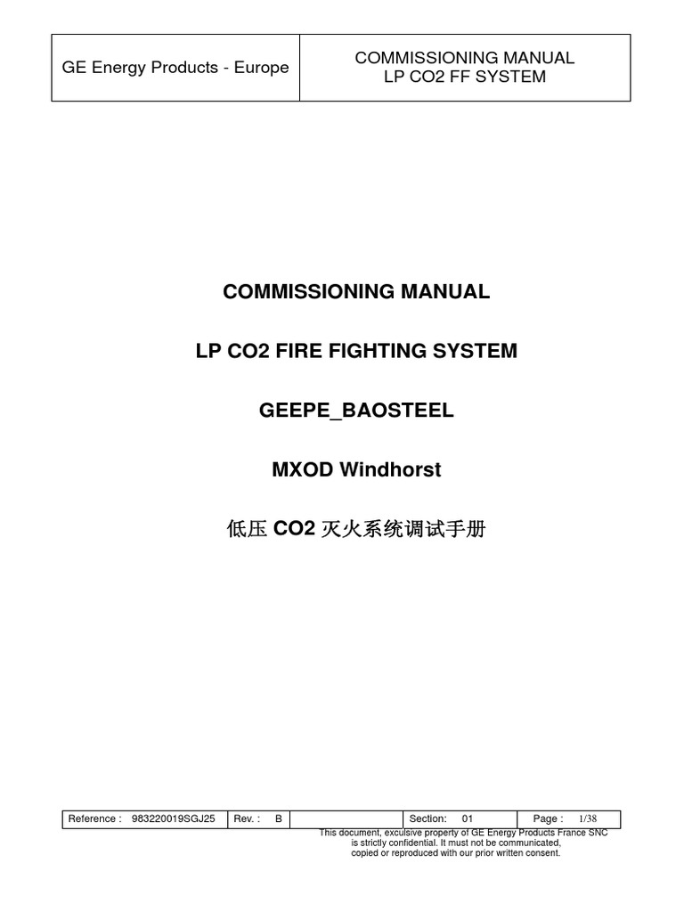 Commissioning Manual: GE Energy Products - Europe Commissioning Manual ...