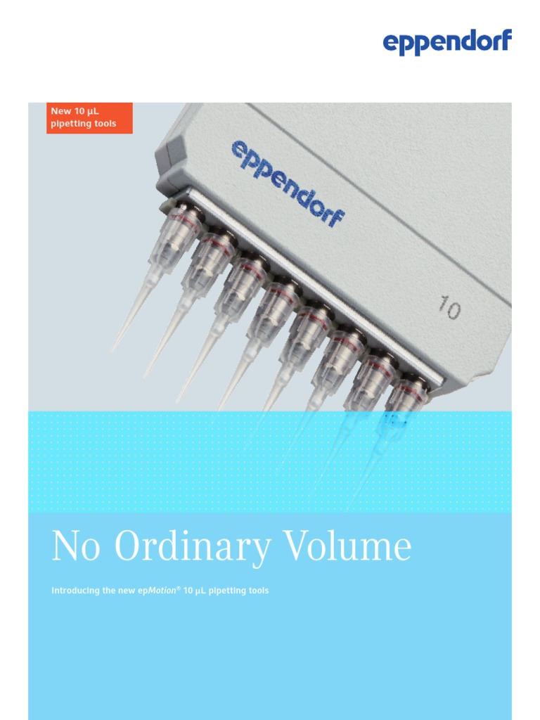Brochure - Epmotion - 10 Ul Tool | PDF | Polymerase Chain Reaction ...
