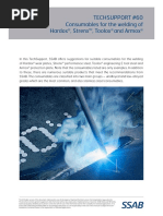 Welding Hardox and Weldox PDF | PDF | Welding | Construction