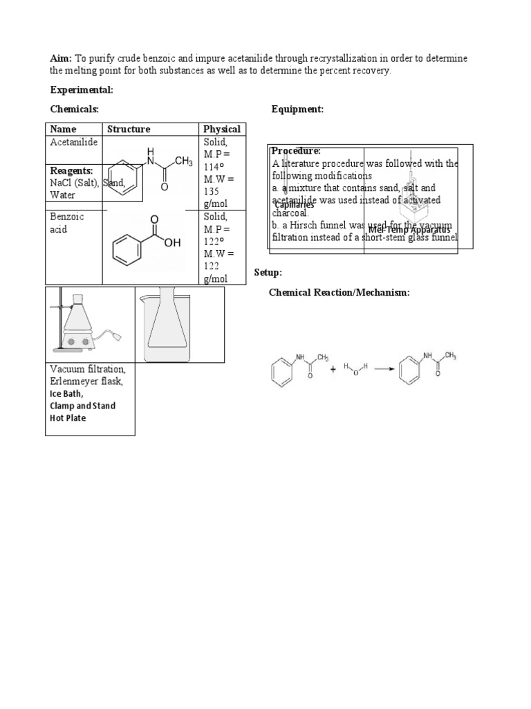 Orgo Lab 2 | PDF | Chemical Processes | Solubility