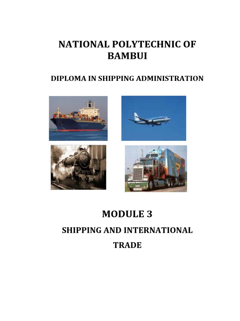 National Polytechnic of Bambui: Diploma in Shipping Administration ...
