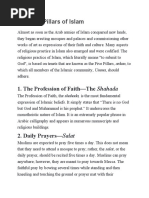 Five Pillars of Islam Worksheet | PDF