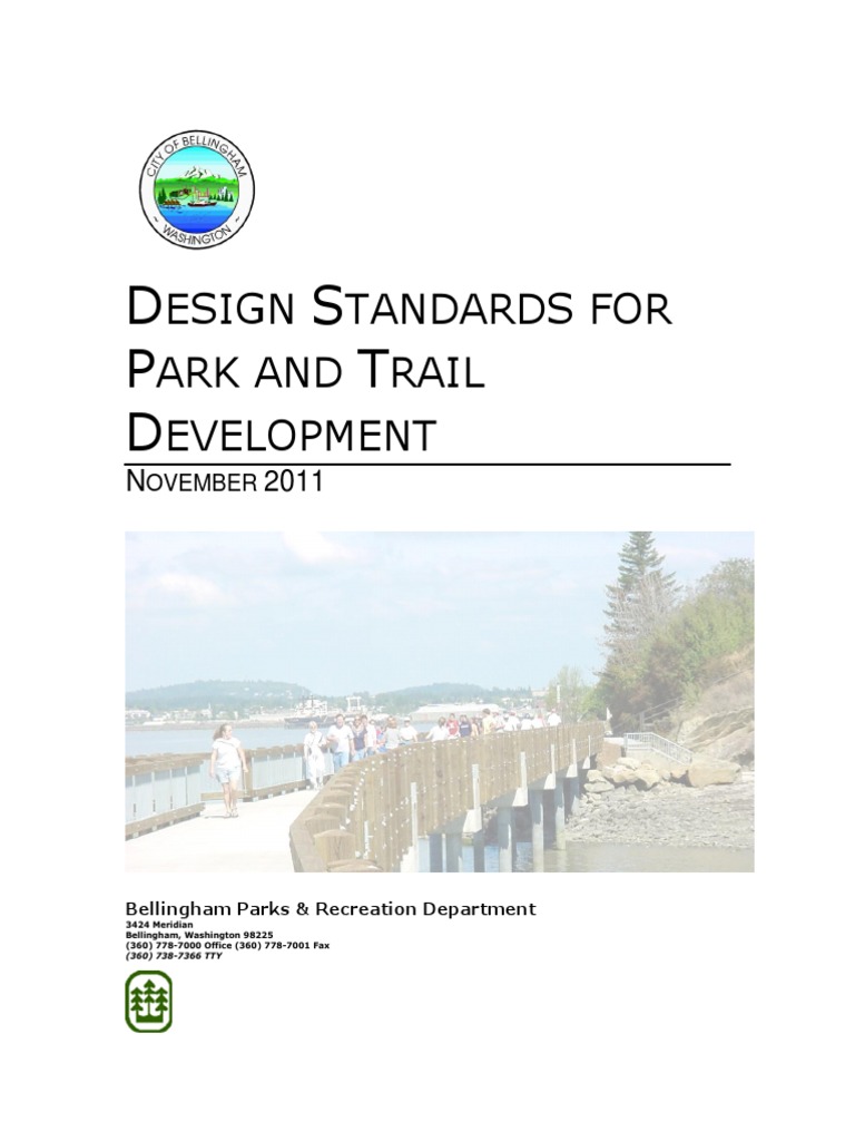 Design Standards For Park and Trail Development | PDF | Specification ...