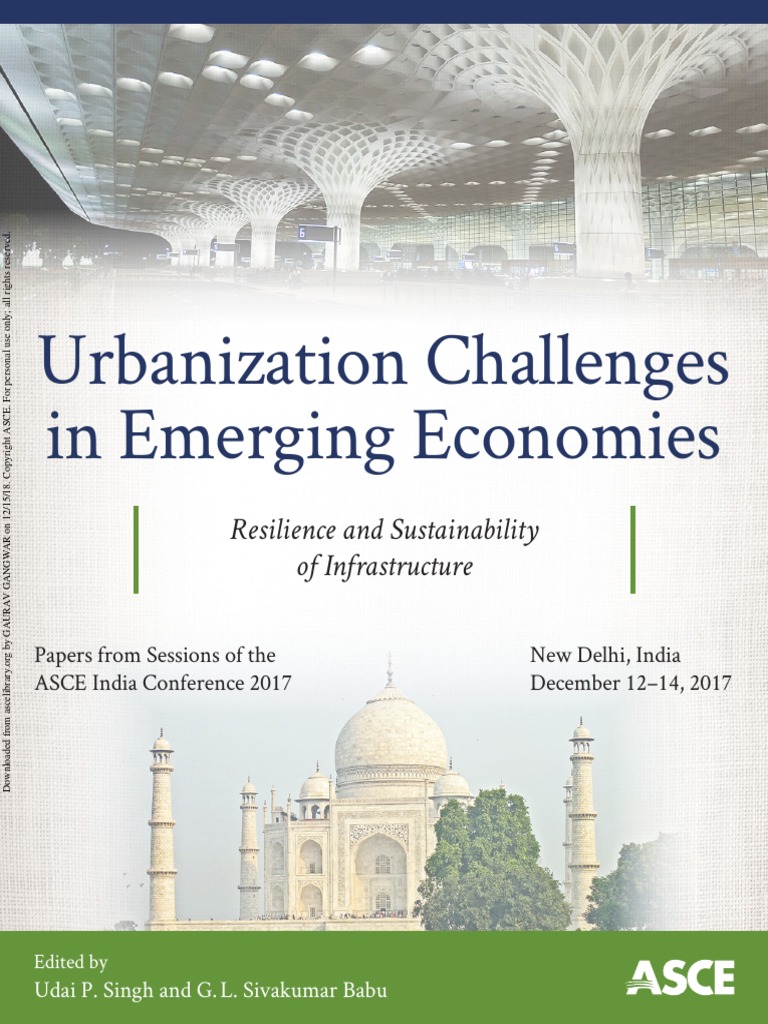 Urbanization Challenges in Emerging Economies: Resilience and ...