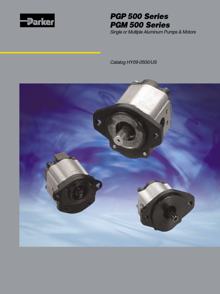 PGP 500 Series PGM 500 Series: Single or Multiple Aluminum Pumps ...