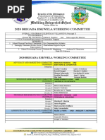 Brigada Eskwela Sample Program | PDF