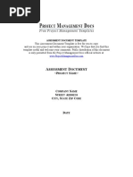 Assessment Report Examples & Guide | PDF