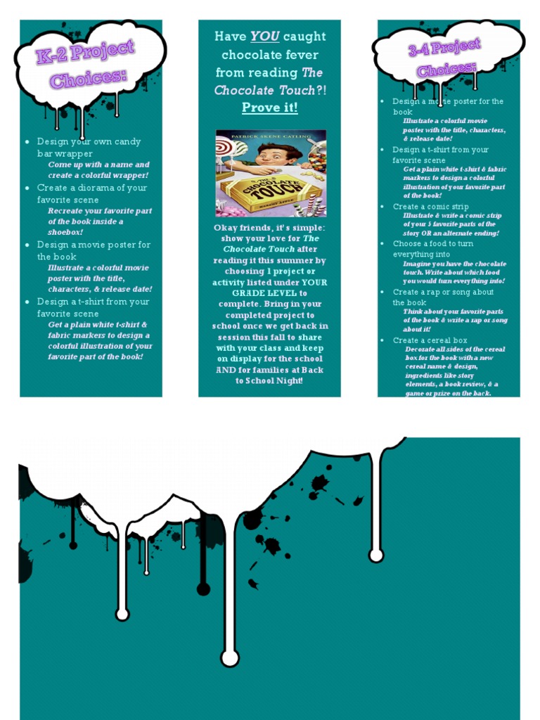 Chocolate Touch Project Ideas | PDF