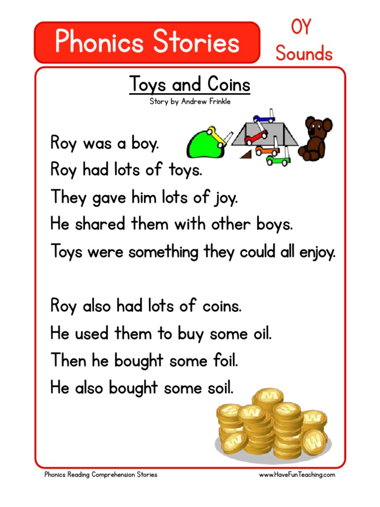 OY-sounds - Phonics Stories | PDF