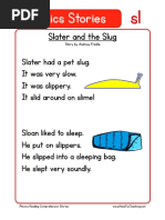 Short U Phonics Story: Patty and Gus | PDF