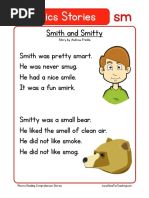 Short A Phonics Story for Kids | PDF | Language Arts & Discipline ...