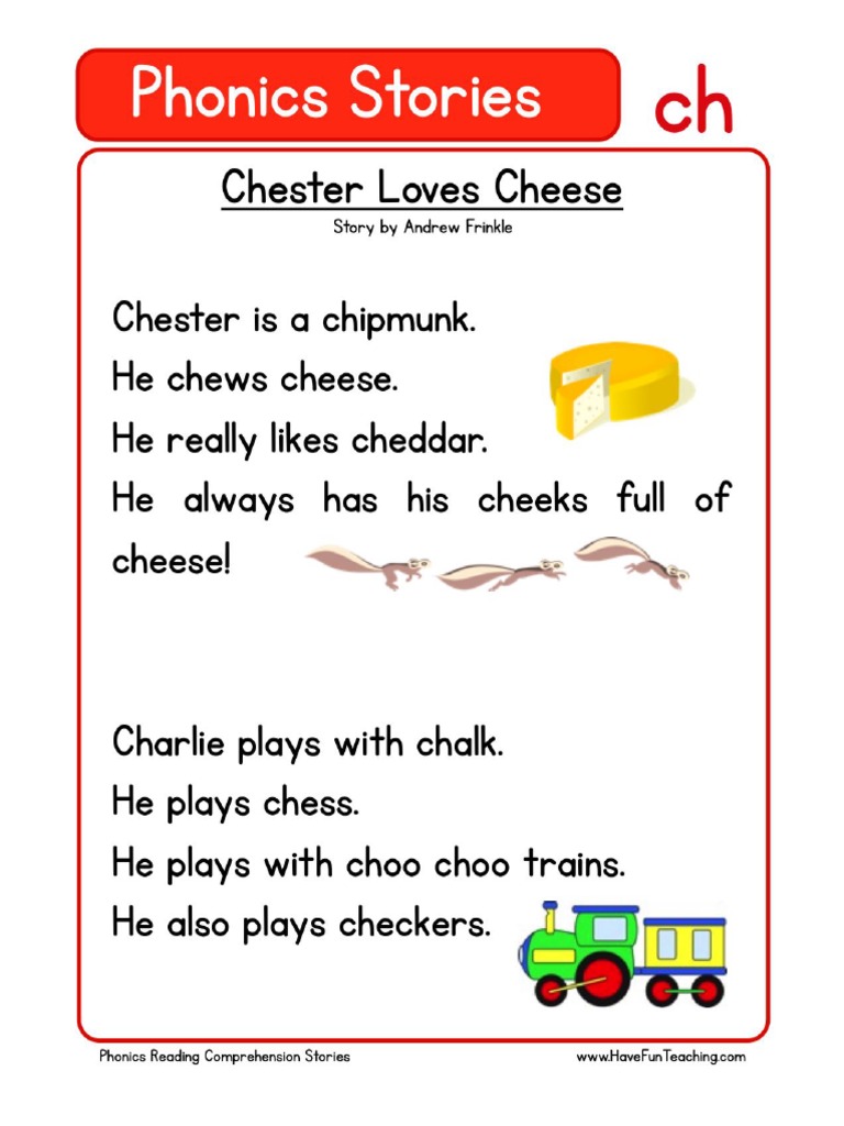 CH-sounds - Phonics Stories PDF | PDF