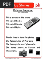 Short E Phonics Story: Ben and Eggs | PDF