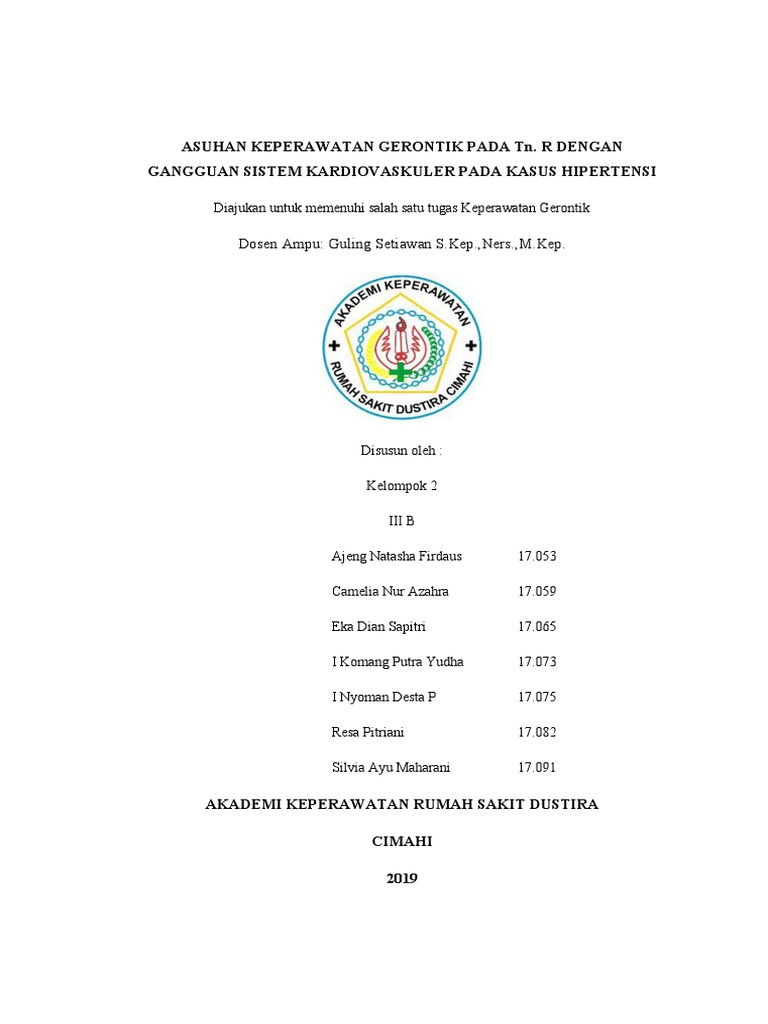 Askep Gerontik | PDF | Kesehatan Holistik