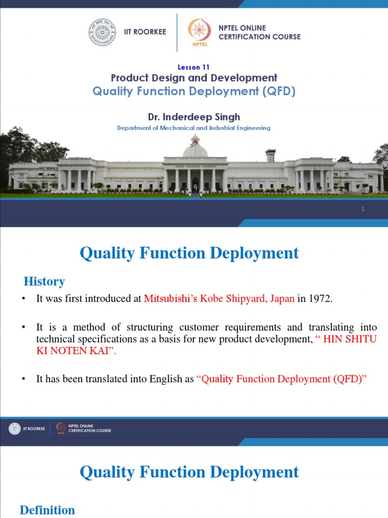 Quality Function Deployment | PDF | Matrix (Mathematics) | Cognition