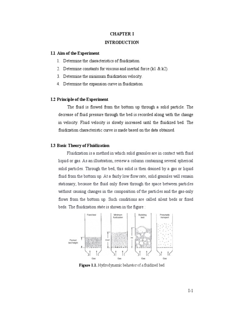 Basic Theory Fluidization (Fluidized Bed) Experiment | Download Free PDF | Fluidization | Fluid ...