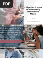 Codigo de Etica para Enfermeros | PDF | Moralidad | Enfermería