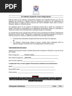 CORU eVetting Invitation Form | PDF | Identity Document | Government ...
