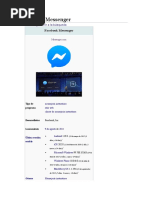 Historia y evolución de Messenger | PDF | Comunicación por medio de ...