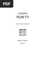 Purity Installation QuickGuide | PDF | Computer Keyboard | Software