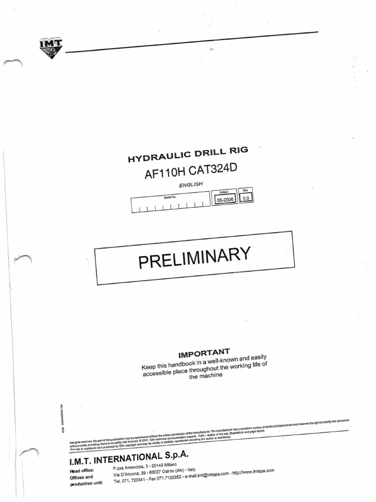 Manual Imtaf110 Af130 | PDF