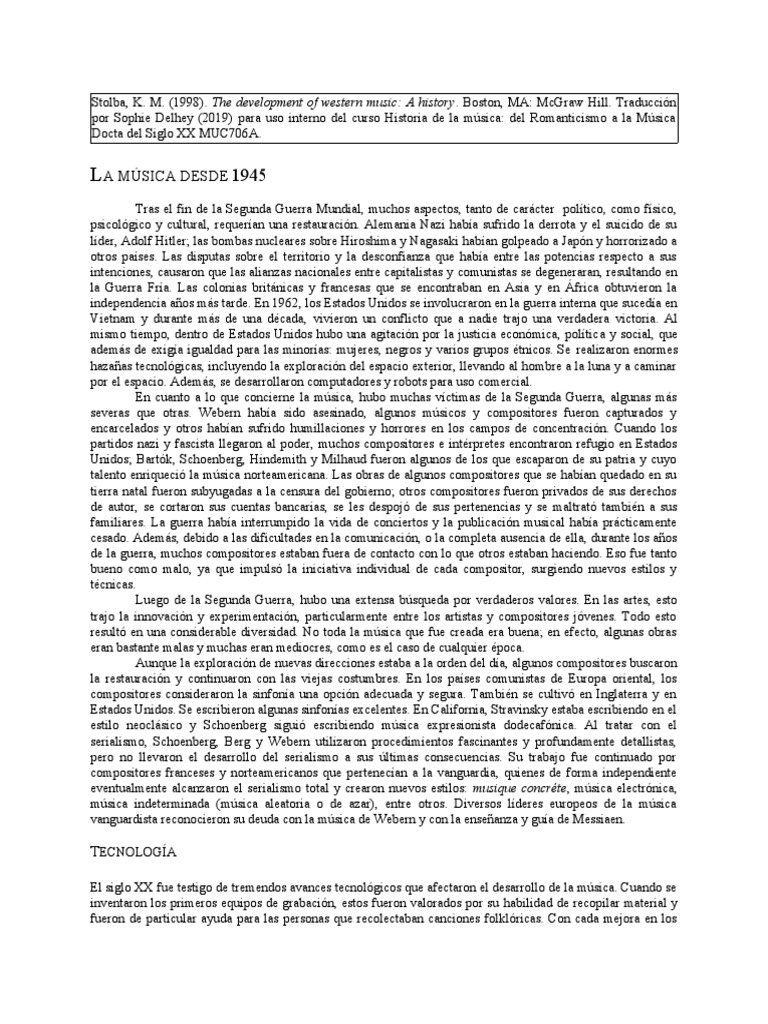 Stolba Cap 27 Traduccion | PDF | Ritmo | Sintetizador